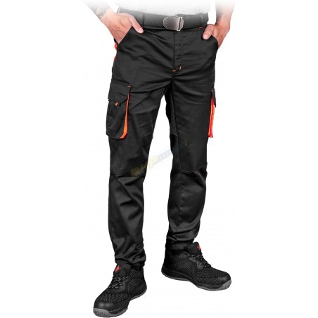 Elastyczne spodnie robocze z ściągaczami - Reis LAND JOG T